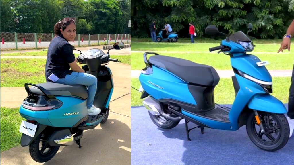 TVS Jupiter Electric Scooter एक नई शानदार इलेक्ट्रिक स्कूटर 120 की रेंज ...